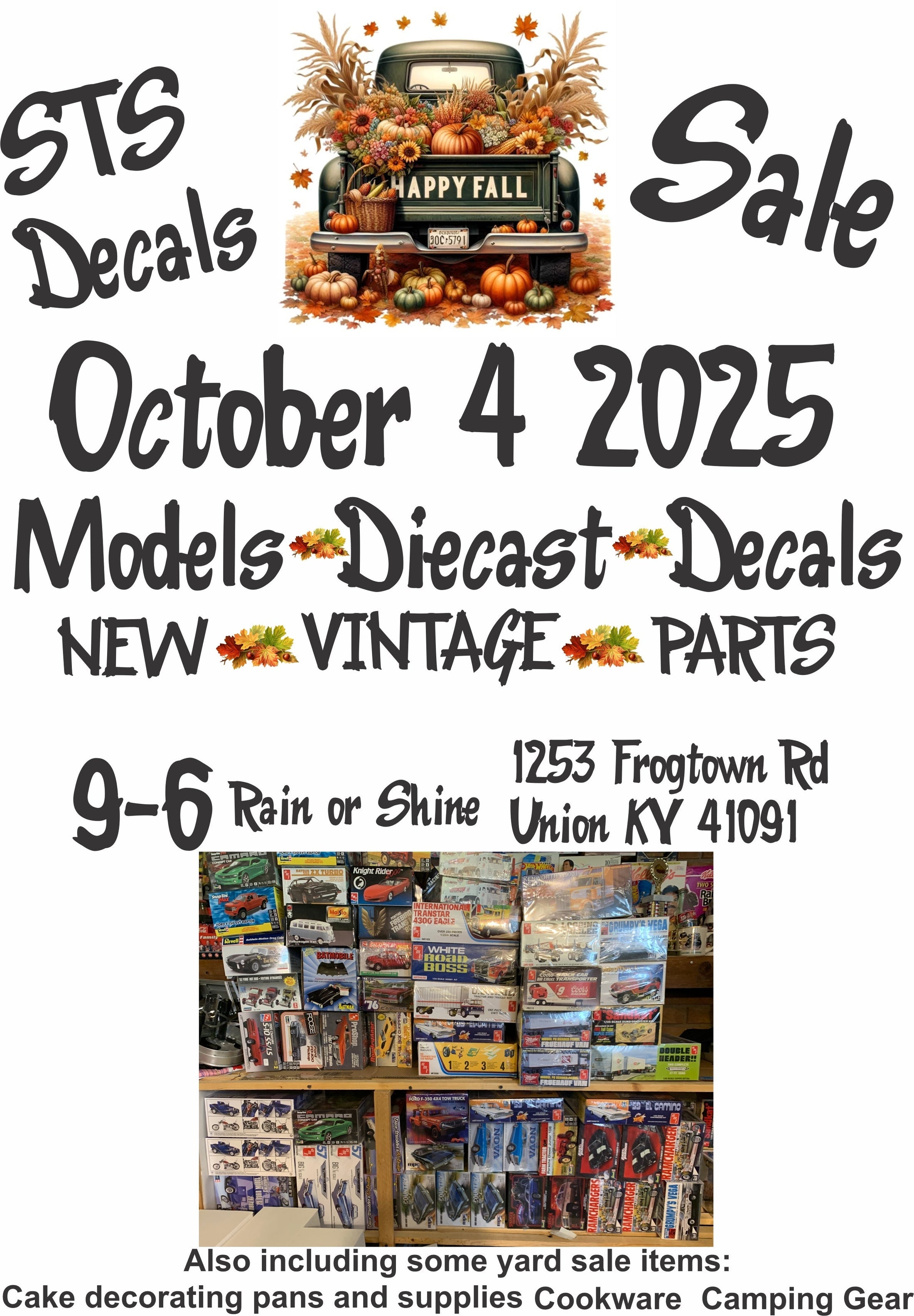 STS Fall Sale – STSDecals