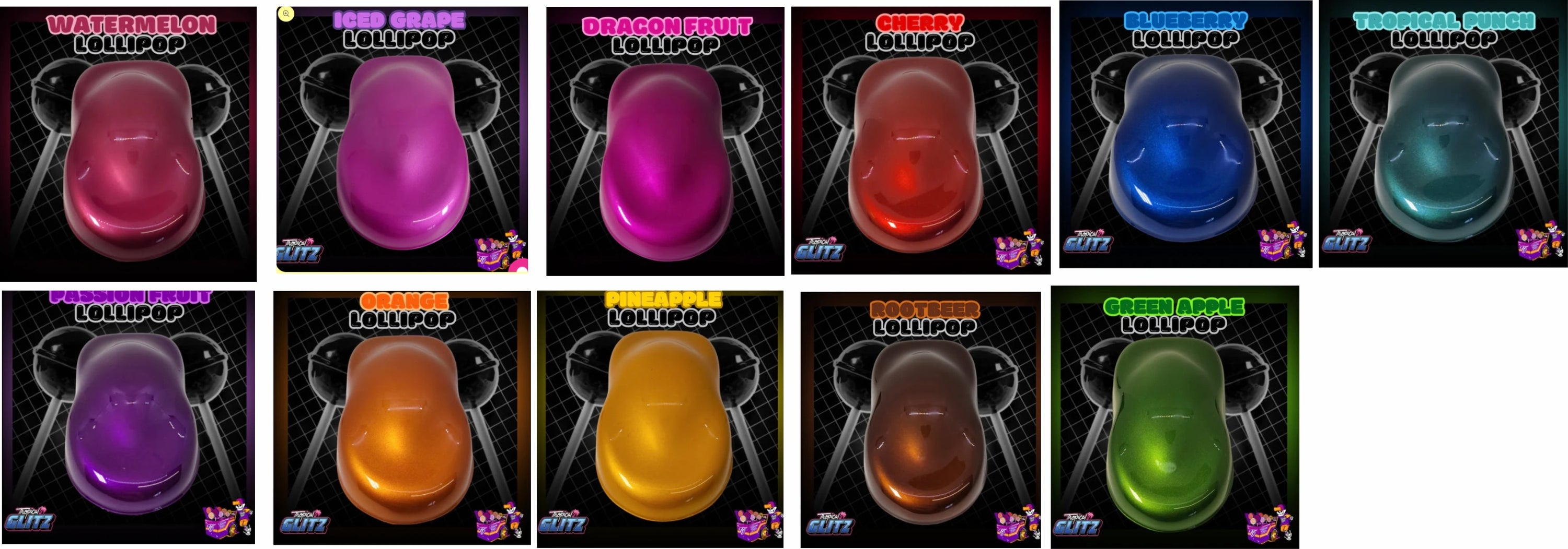 Tropical Glitz Paint – STSDecals