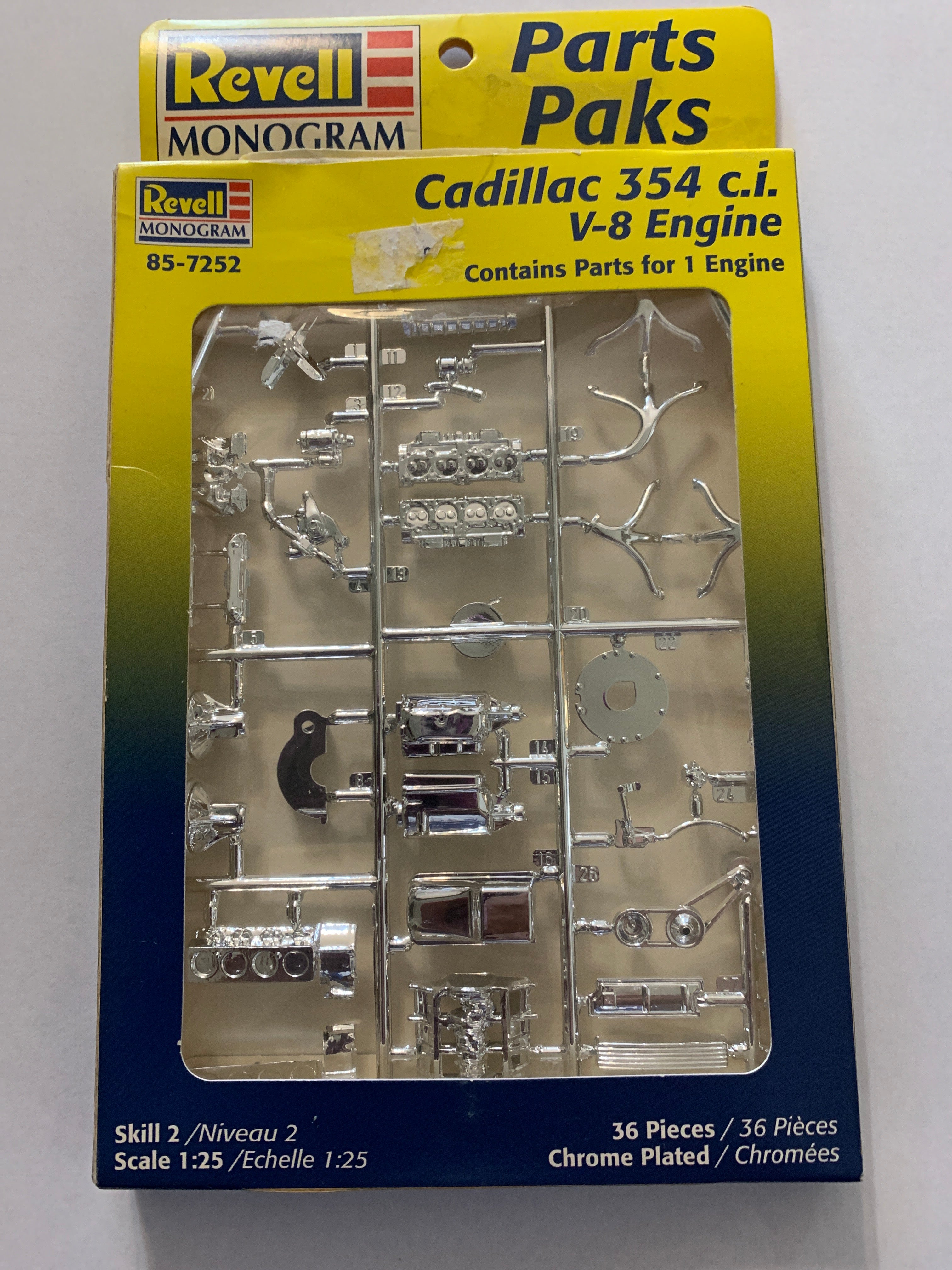 Revell parts pack Caddillac 354 engine – STSDecals