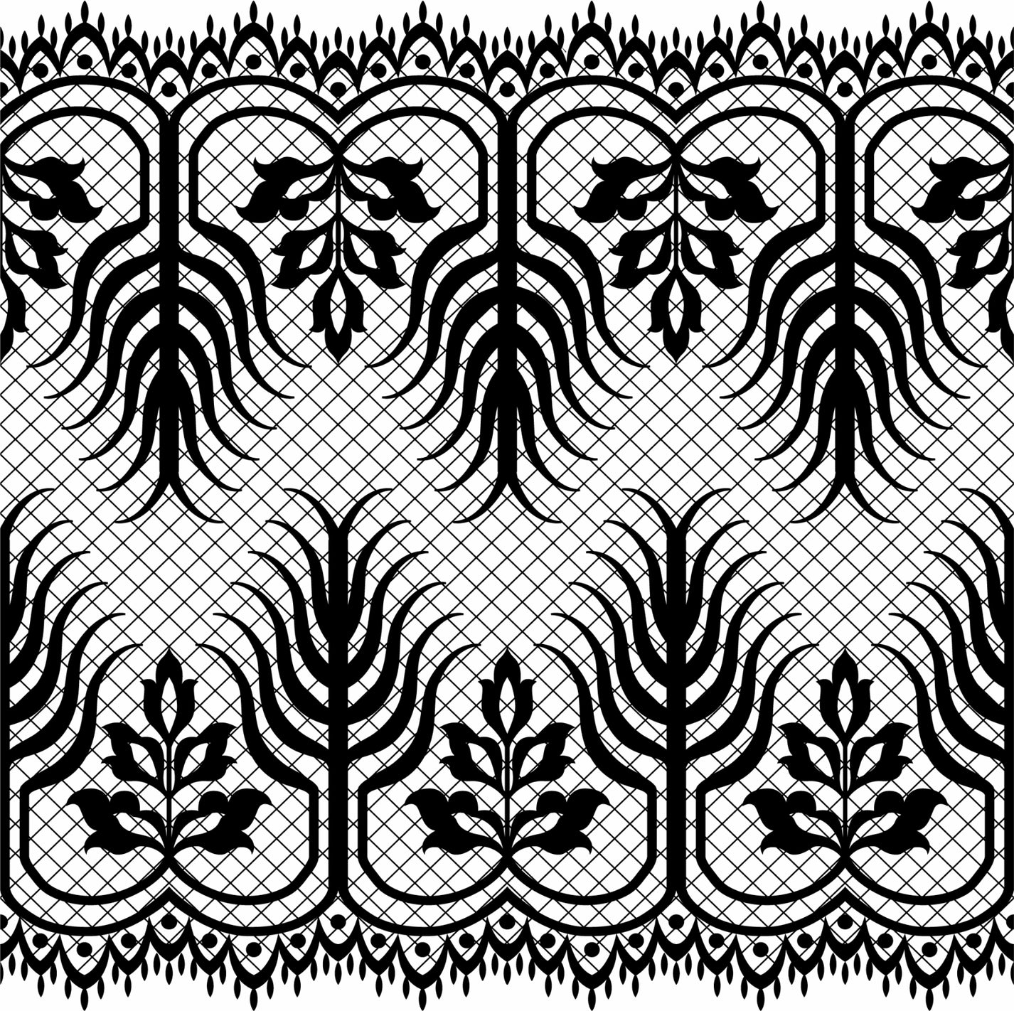 Lace Pattern #7 water slide decal – STSDecals