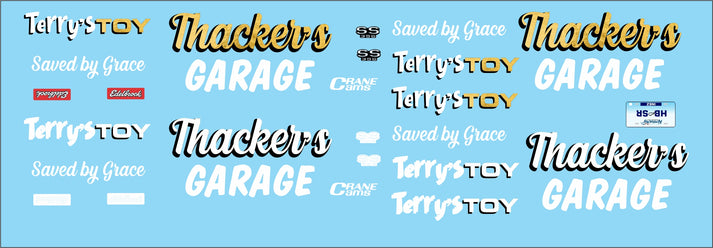 Terry Thacker Camaro Decal sheet – STSDecals