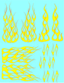 Flames Big Rig water slide decals – STSDecals