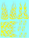 Flames Big Rig water slide decals – STSDecals