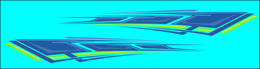 Retro Stripes #1 water slide decals – STSDecals